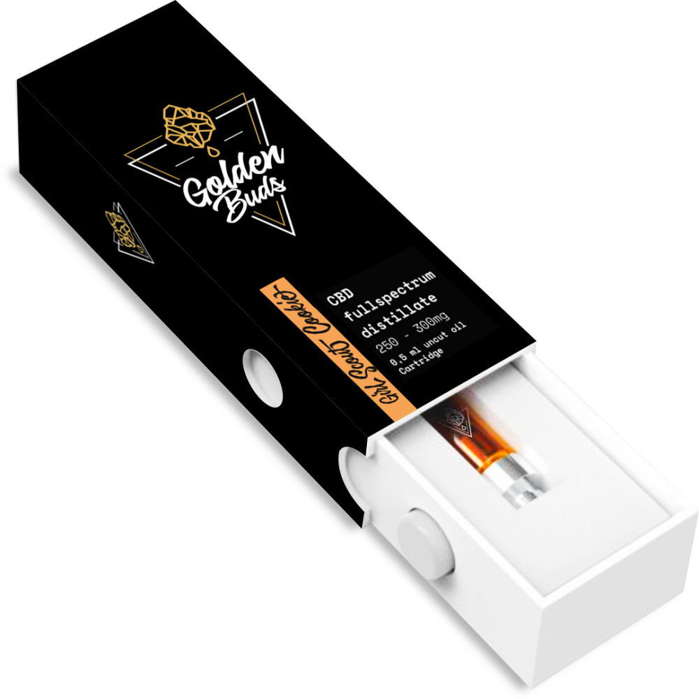 Golden Buds Girl Scout Cookies Cartridge 60% CBD, 0,5 ml, 300 mg