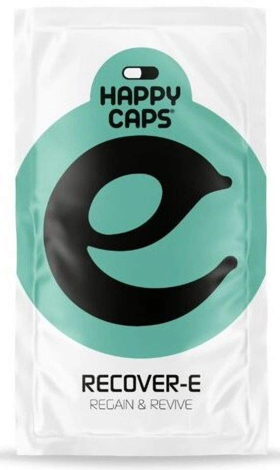 Happy Caps Recover E - Regenerating and Renewing Capsules, (dietary ...