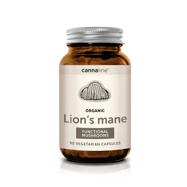 Cannaline Lions Mane Functional Mushrooms, 90 capsules