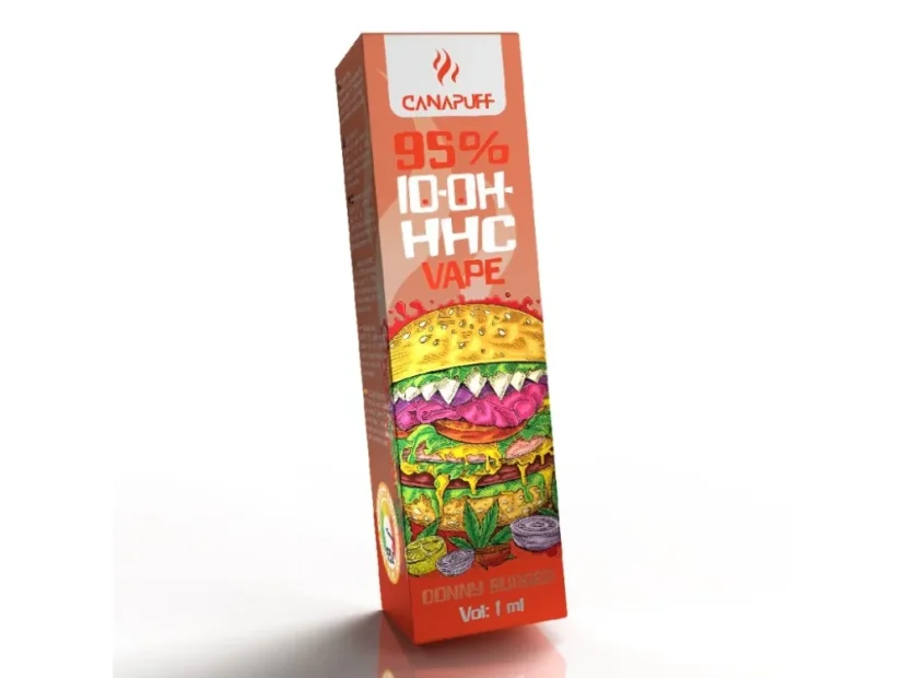 CanaPuff 10-OH-HHC Jednorazowy długopis Vape Donny Burger, 10-OH-HHC 95 ...