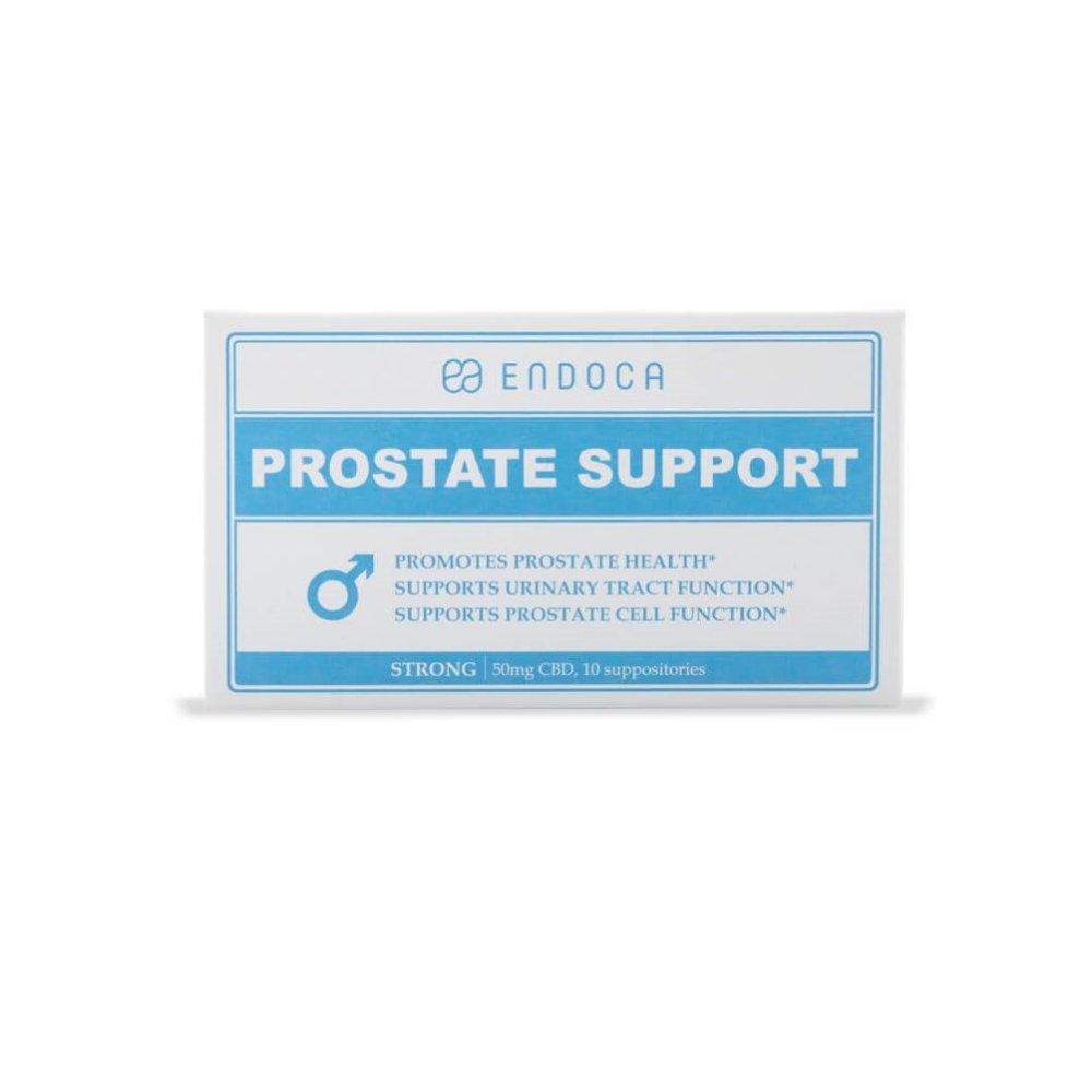 Endoca Suppositories Prostate Support 500 mg CBD, 10 pcs