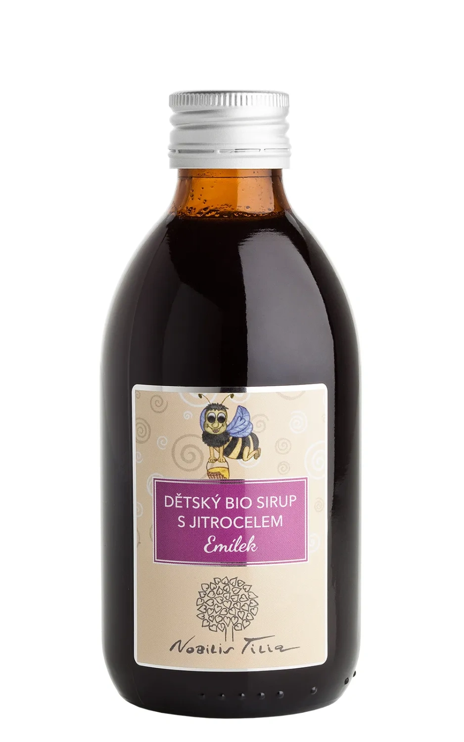 Nobilis Tilia Organic children's syrup with plantain Emílek 250ml