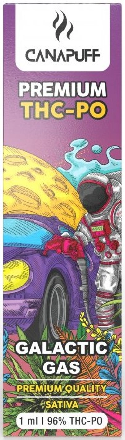 CanaPuff Disposable Vape Pen Galactic Gas, 79% THCPO, 1 ml