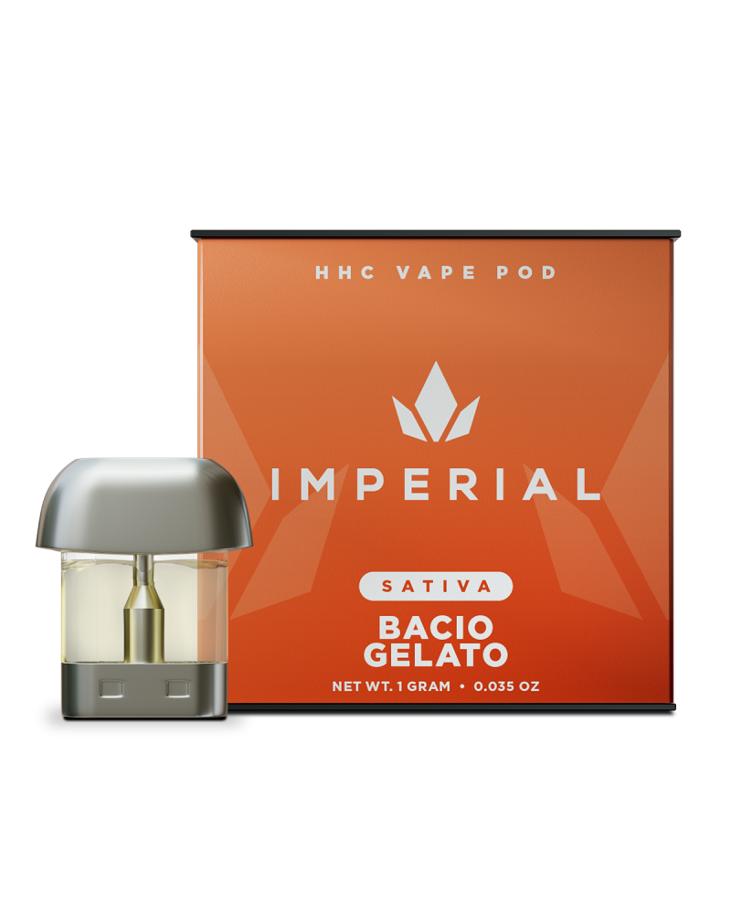 Imperial Vape Pod Bacio Gelato 1G HHC Pod system