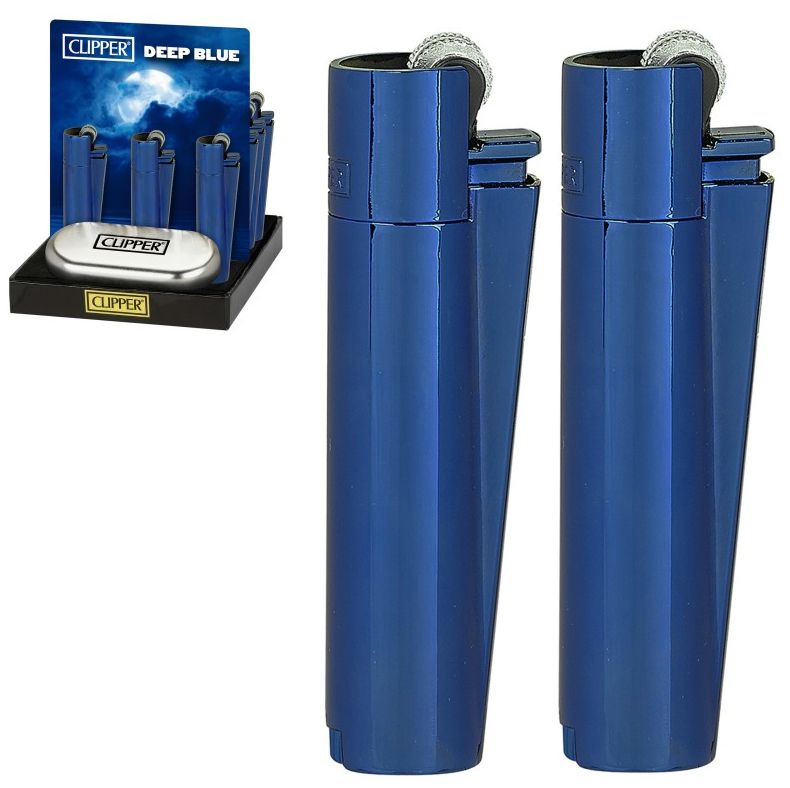 Clipper Metal Azul Profundo