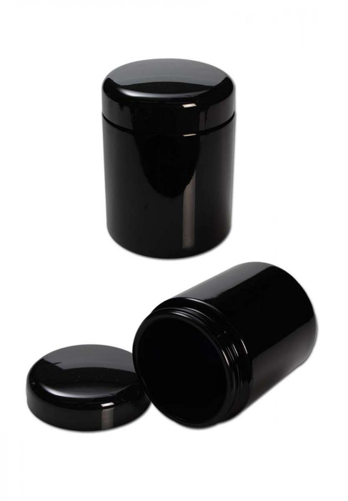 Miron Airtight cosmetic container made of purple glass 250ml