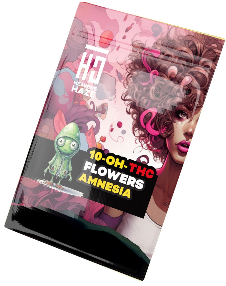 Heavens Haze 10-OH-THC Flowers Amnesia, 1g
