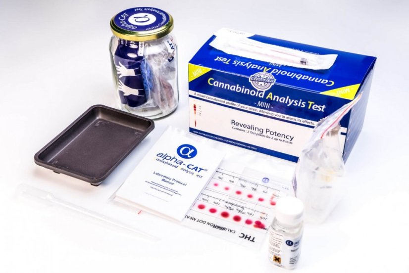 Alpha-CAT Cannabinoid-Analysetest - MINI-Kit