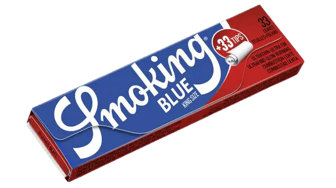 Papel de liar Smoking Paper Blue King Size + Filtros