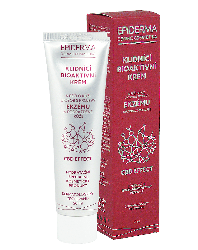 Epiderma bioaktive CBD-Creme in Anwesenheit von Ekzemen 50ml