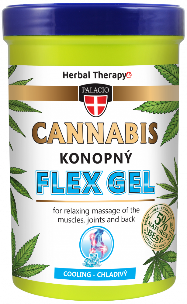 Palacio CANNABIS Gel de masaje refrescante 380ml