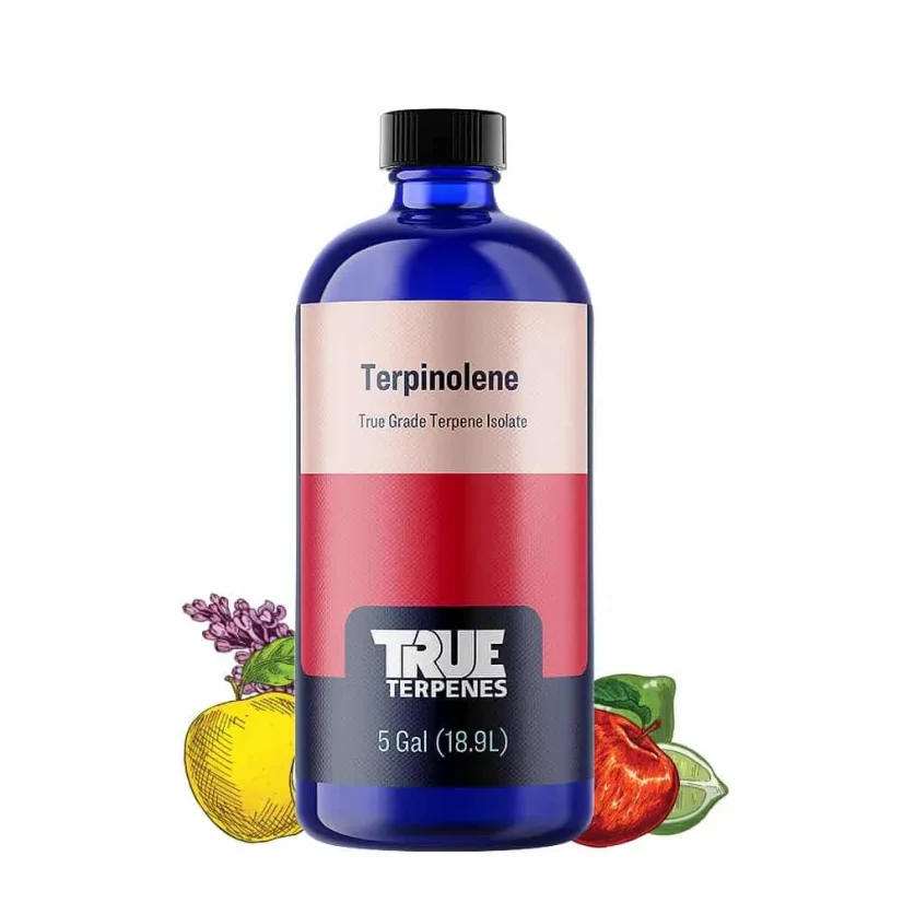 True Terpenes Isolats de terpène Terpinolène (5 ml - 960 ml)