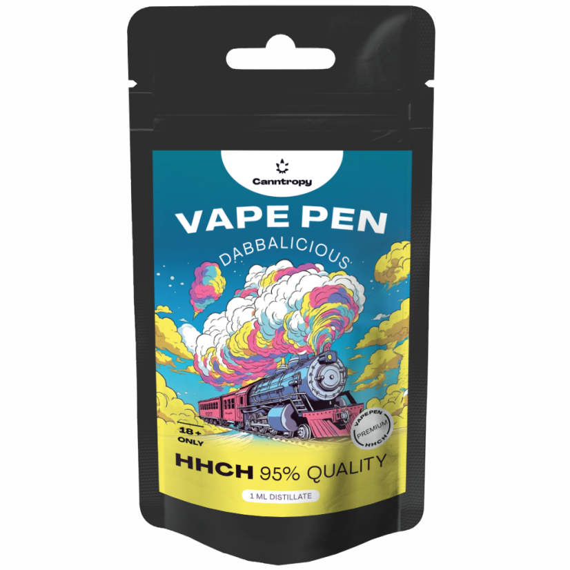 Canntropy HHCH Vape Pen Dabbalicious, jakość HHCH 95%, 1 ml