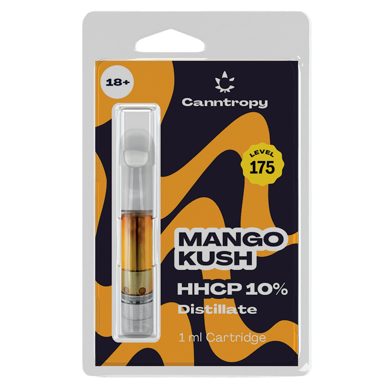 Canntropy Kartusz HHCP Mango Kush - 10% HHCP, 85% CBD, 1 ml