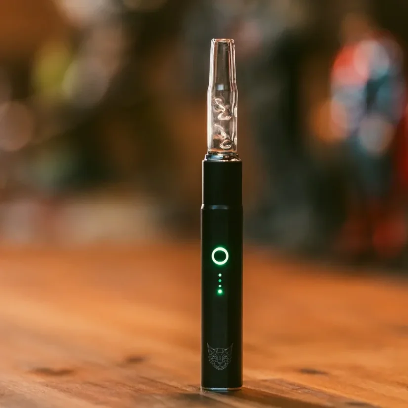 Linx Saber Dry Herb vaporizer - Onyx